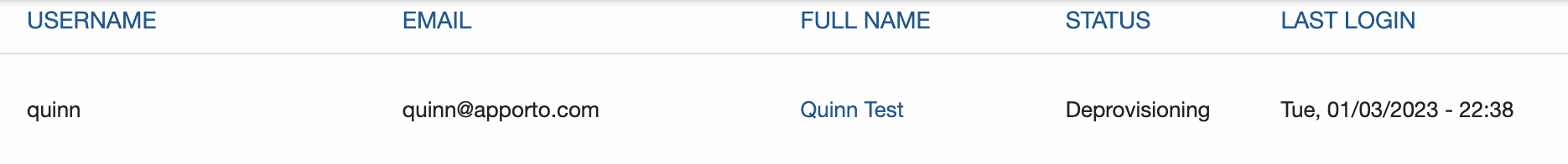 Configuring Deprovisioning - Apporto