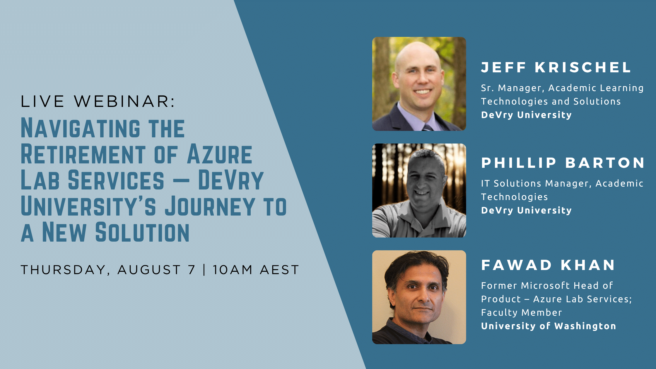 Navigating the Retirement of Azure Lab Services — DeVry University's ...